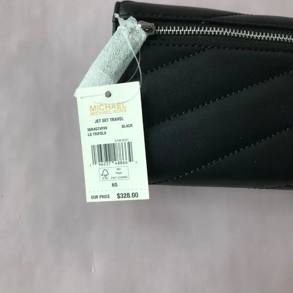 Michael Kors | Bags | Michael Kors Jet Set Travel Lg Trifold Womens ...